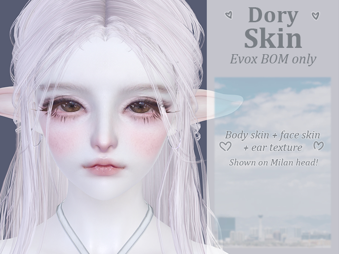 Second Life Marketplace Xuxu Dory Skin